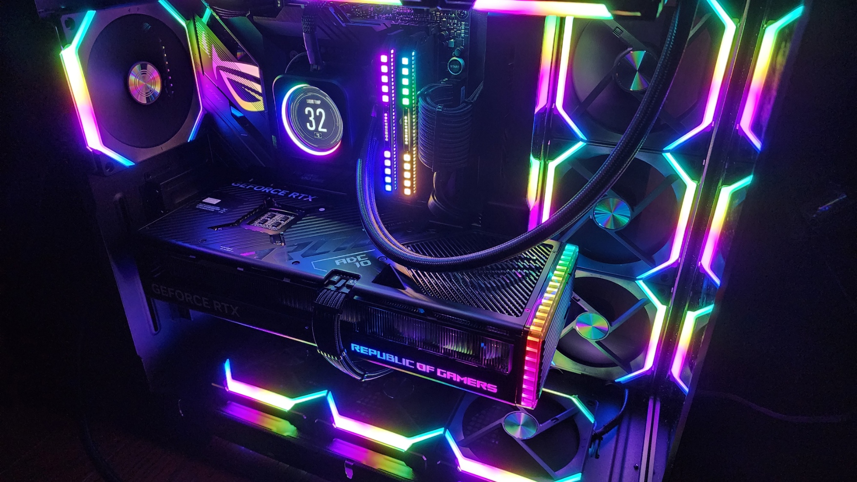 LIAN LI UNI FAN + CORSAIR + ASUSデバイスのRGBライティングを「iCUE」で一元管理する | ️ ...