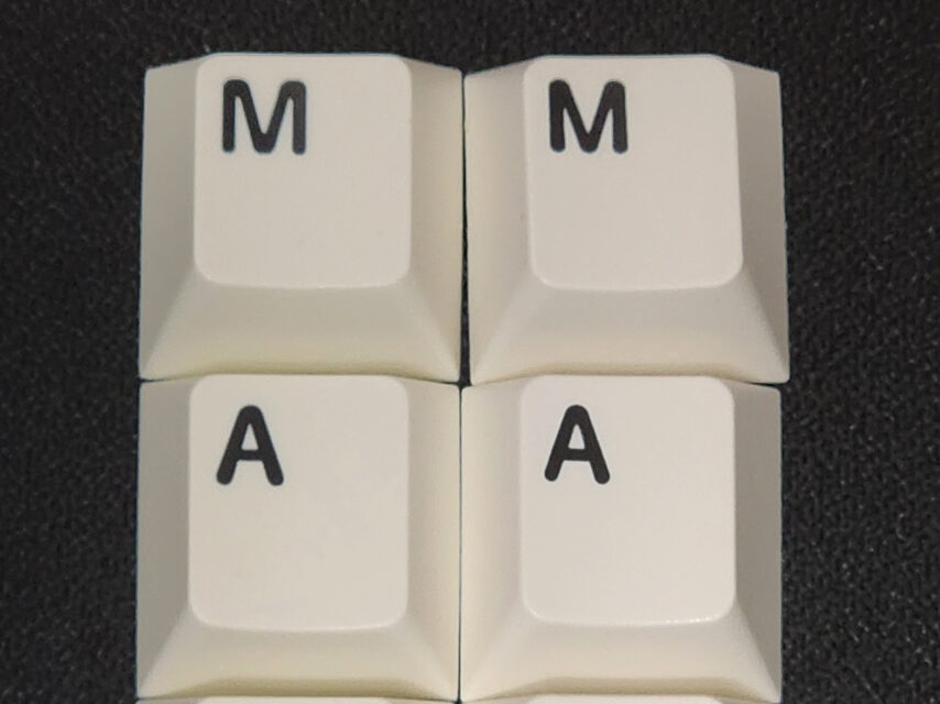 SW Maestro Keycaps を買ったので「GMK Maestro」と比較してみた | ️ YonNabe Games ️